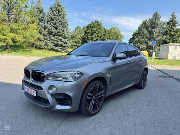 Pelēks BMW X6 M 2017 Alīta, ar dzinēja tilpumu 4.40 L un nobraukumu 136 tūkst. km par 24700 €, foto 1 vietnē AUTOMOTO.COM.LV