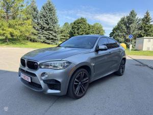 Grey BMW X6 M 2017 in Alytus, with an engine capacity of 4.40 L and mileage of 136 thousand km for 24700 €, photo  on AUTOMOTO.COM.LV