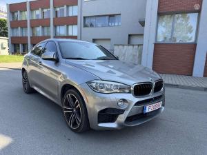 Grey BMW X6 M 2017 in Alytus, with an engine capacity of 4.40 L and mileage of 136 thousand km for 24700 €, photo 3 on AUTOMOTO.COM.LV