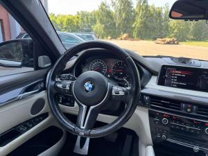 Grey BMW X6 M 2017 in Alytus, with an engine capacity of 4.40 L and mileage of 136 thousand km for 24700 €, photo 13 on AUTOMOTO.COM.LV
