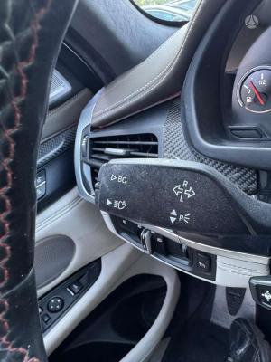 Grey BMW X6 M 2017 in Alytus, with an engine capacity of 4.40 L and mileage of 136 thousand km for 24700 €, photo 26 on AUTOMOTO.COM.LV