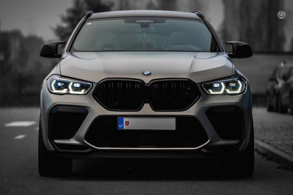 Grey BMW X6 M 2021 in Klaipeda, with an engine capacity of 4.40 L and mileage of 79 thousand km for 79000 €, photo 11 on AUTOMOTO.COM.LV