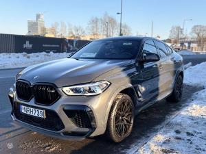 Pelēks BMW X6 M 2021 Rīga, ar dzinēja tilpumu 4.40 L un nobraukumu 47 tūkst. km par 78700 €, foto  vietnē AUTOMOTO.COM.LV