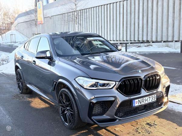 Grey BMW X6 M 2021 in Riga, with an engine capacity of 4.40 L and mileage of 47 thousand km for 78700 €, photo 3 on AUTOMOTO.COM.LV