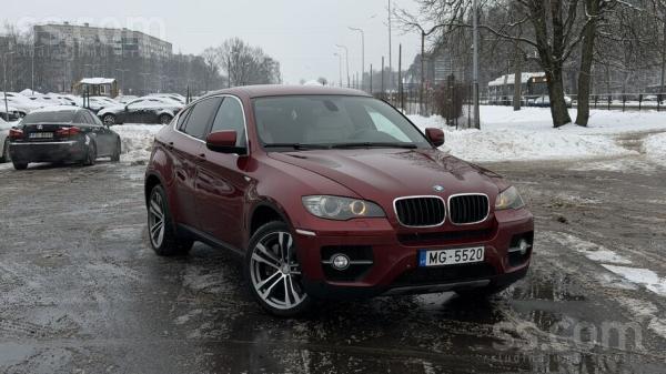 Sarkans BMW X6 2008 Rīga, ar dzinēja tilpumu 3.50 L un nobraukumu 326 tūkst. km par 8500 €, foto 1 vietnē AUTOMOTO.COM.LV
