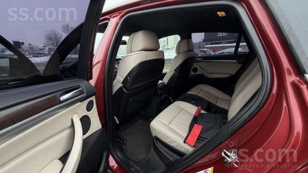 Sarkans BMW X6 2008 Rīga, ar dzinēja tilpumu 3.50 L un nobraukumu 326 tūkst. km par 8500 €, foto 6 vietnē AUTOMOTO.COM.LV
