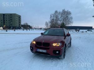 Red BMW X6 2008 in Riga, with an engine capacity of 3.00 L and mileage of 260 thousand km for 10600 €, photo  on AUTOMOTO.COM.LV