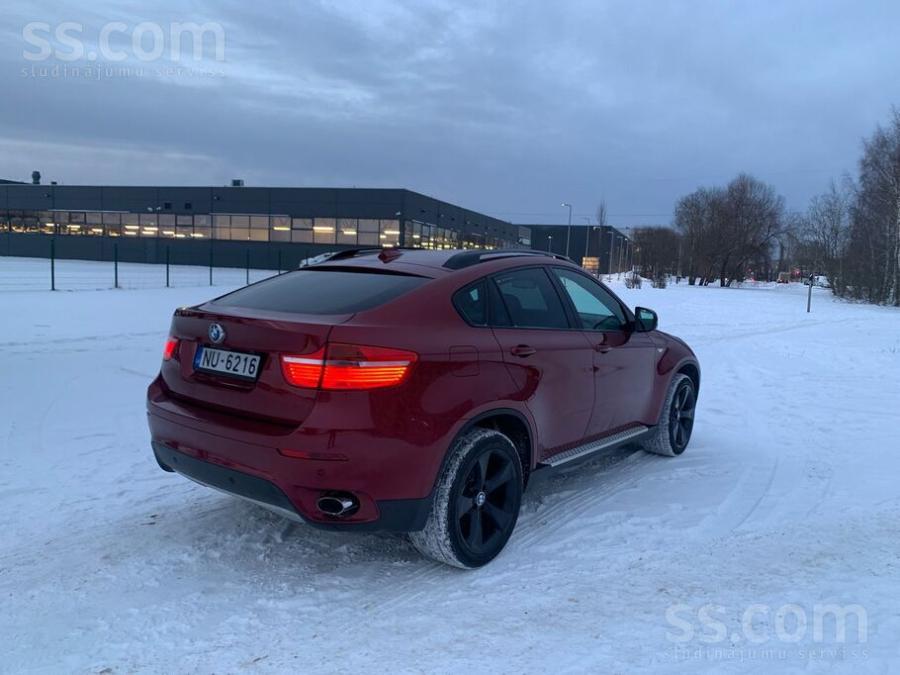Sarkans BMW X6 2008 Rīga, ar dzinēja tilpumu 3.00 L un nobraukumu 260 tūkst. km par 10600 €, foto 6 vietnē AUTOMOTO.COM.LV