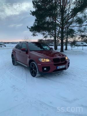 Sarkans BMW X6 2008 Rīga, ar dzinēja tilpumu 3.00 L un nobraukumu 260 tūkst. km par 10600 €, foto 8 vietnē AUTOMOTO.COM.LV