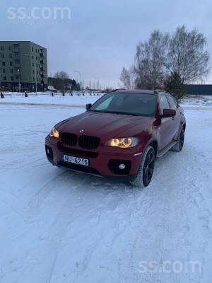 Sarkans BMW X6 2008 Rīga, ar dzinēja tilpumu 3.00 L un nobraukumu 260 tūkst. km par 10600 €, foto 18 vietnē AUTOMOTO.COM.LV