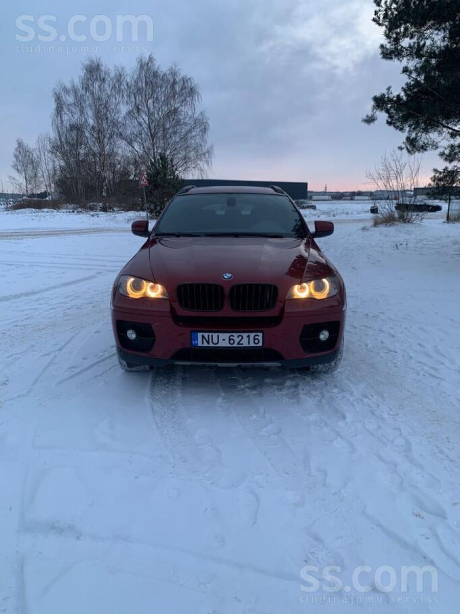 Sarkans BMW X6 2008 Rīga, ar dzinēja tilpumu 3.00 L un nobraukumu 260 tūkst. km par 10600 €, foto 19 vietnē AUTOMOTO.COM.LV
