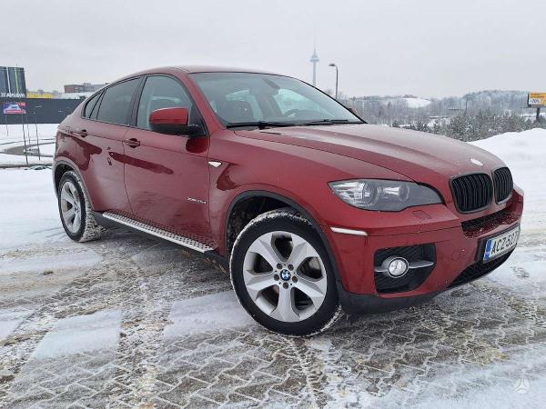 Sarkans BMW X6 2008 Viļņa, ar dzinēja tilpumu 2.99 L un nobraukumu 384 tūkst. km par 9750 €, foto 3 vietnē AUTOMOTO.COM.LV