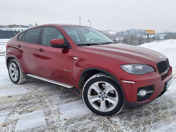 Sarkans BMW X6 2008 Viļņa, ar dzinēja tilpumu 2.99 L un nobraukumu 384 tūkst. km par 9750 €, foto 8 vietnē AUTOMOTO.COM.LV