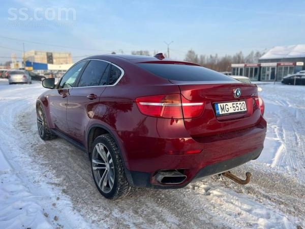 Sarkans BMW X6 2008 Rīga, ar dzinēja tilpumu 3.00 L un nobraukumu 325 tūkst. km par 7990 €, foto 4 vietnē AUTOMOTO.COM.LV