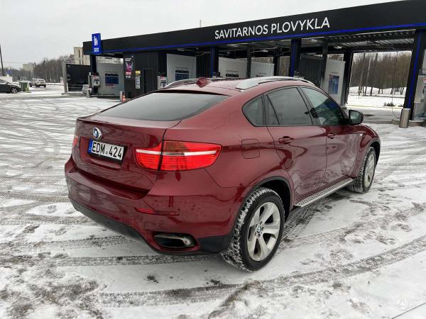 Sarkans BMW X6 2009 Kauņa, ar dzinēja tilpumu 2.99 L un nobraukumu 407 tūkst. km par 11000 €, foto 5 vietnē AUTOMOTO.COM.LV