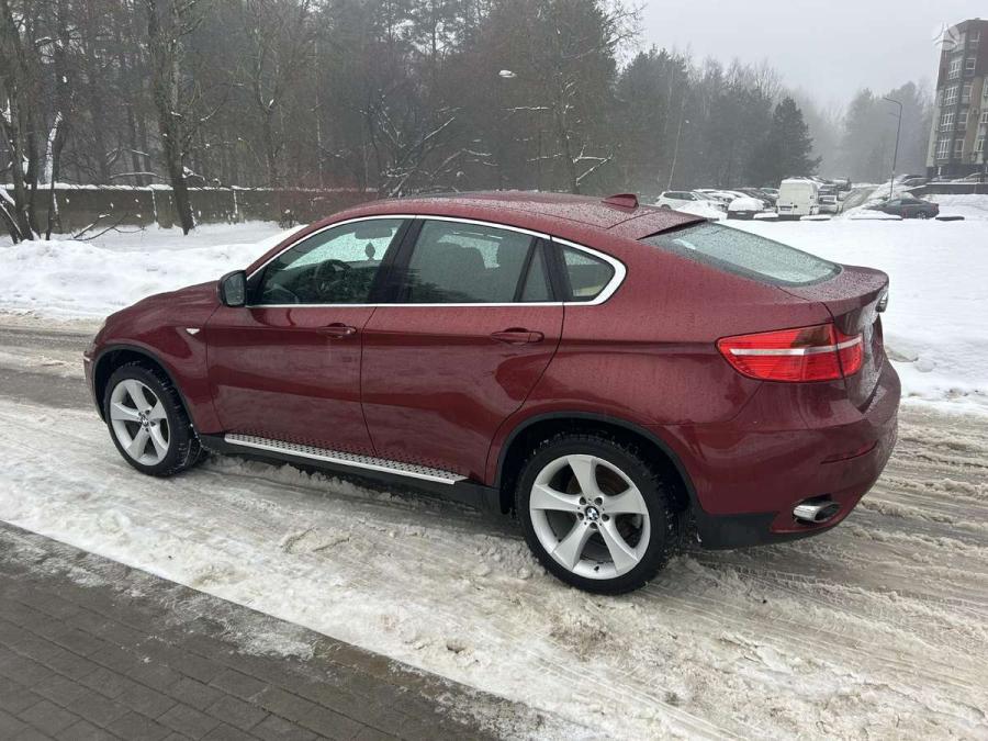 Sarkans BMW X6 2009 Viļņa, ar dzinēja tilpumu 2.99 L un nobraukumu 278 tūkst. km par 10300 €, foto 9 vietnē AUTOMOTO.COM.LV