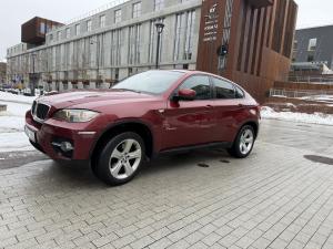 Sarkans BMW X6 2009 Viļņa, ar dzinēja tilpumu 3.00 L un nobraukumu 359 tūkst. km par 12500 €, foto  vietnē AUTOMOTO.COM.LV