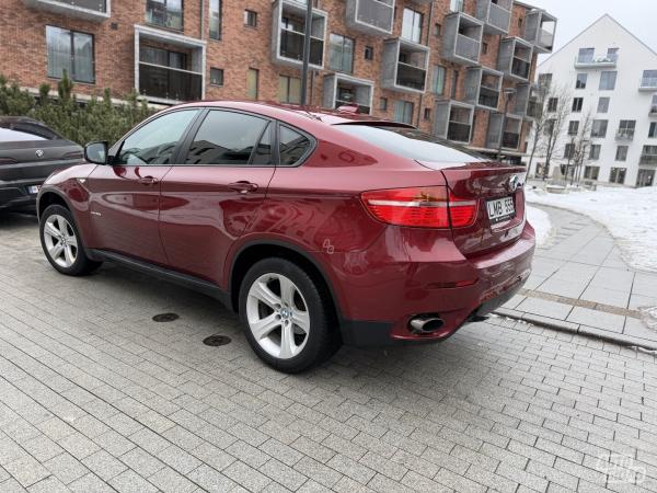 Sarkans BMW X6 2009 Viļņa, ar dzinēja tilpumu 3.00 L un nobraukumu 359 tūkst. km par 10600 €, foto 4 vietnē AUTOMOTO.COM.LV