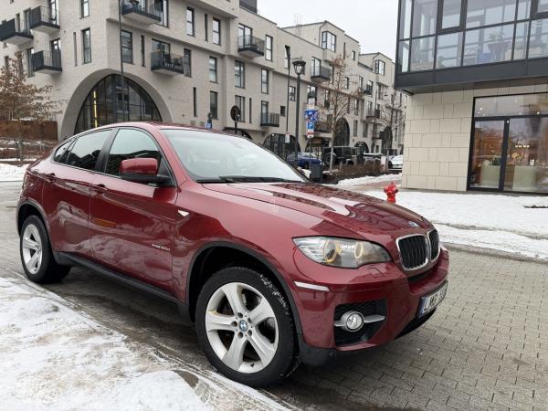 Sarkans BMW X6 2009 Viļņa, ar dzinēja tilpumu 3.00 L un nobraukumu 359 tūkst. km par 10600 €, foto 7 vietnē AUTOMOTO.COM.LV