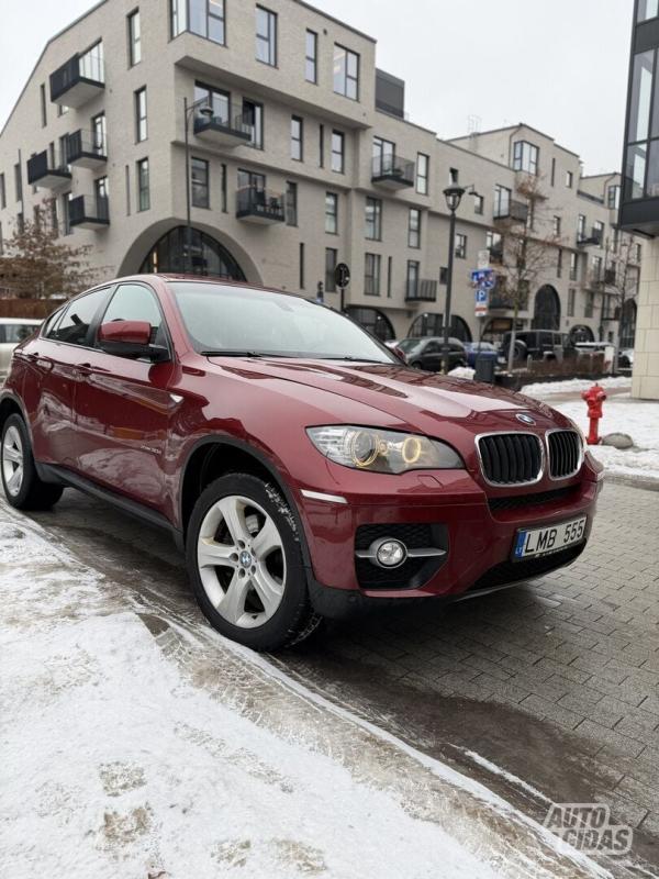 Sarkans BMW X6 2009 Viļņa, ar dzinēja tilpumu 3.00 L un nobraukumu 359 tūkst. km par 10600 €, foto 9 vietnē AUTOMOTO.COM.LV