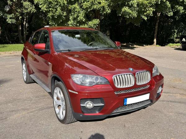 БМВ Х6 2009 в Вильнюс на AUTOMOTO.COM.LV Красный БМВ Х6 2009 в Вильнюс, объемом двигателя 2.99 л и пробегом 311 тыс. км за 12000 €, фото 4 на AUTOMOTO.COM.LV