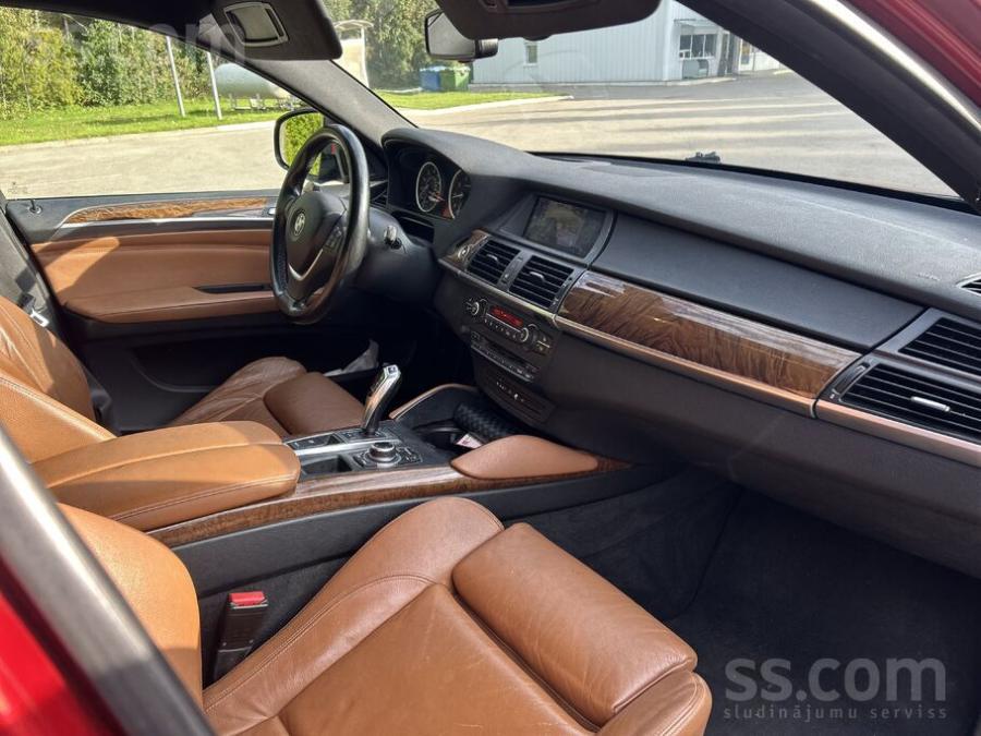 Sarkans BMW X6 2011 Rīga, ar dzinēja tilpumu 4.40 L un nobraukumu 217 tūkst. km par 14000 €, foto 4 vietnē AUTOMOTO.COM.LV