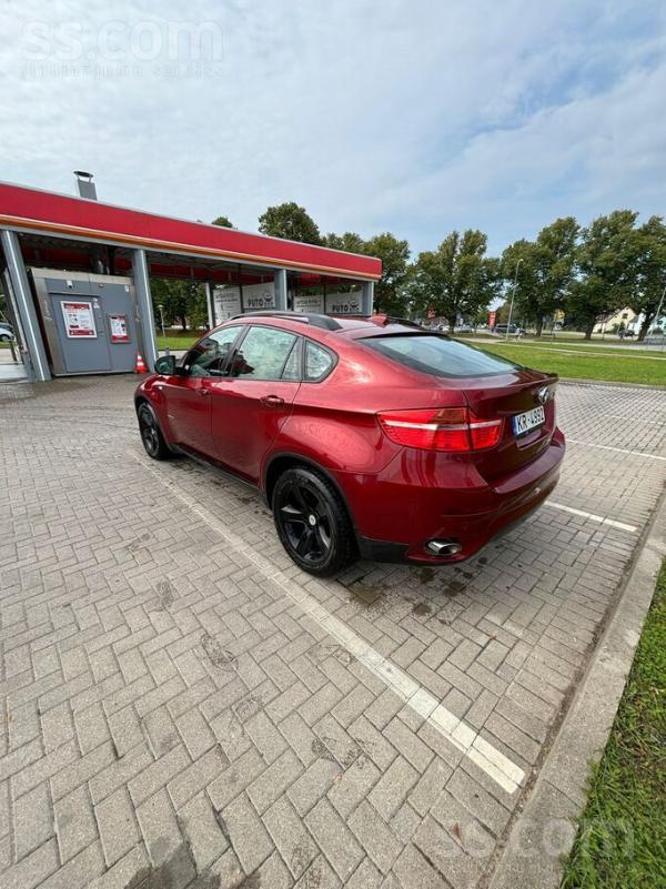 Sarkans BMW X6 2012 Kuldīga, ar dzinēja tilpumu 3.00 L un nobraukumu 250 tūkst. km par 13000 €, foto 2 vietnē AUTOMOTO.COM.LV