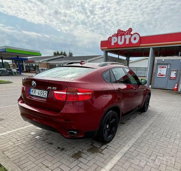 Sarkans BMW X6 2012 Kuldīga, ar dzinēja tilpumu 3.00 L un nobraukumu 250 tūkst. km par 13000 €, foto 3 vietnē AUTOMOTO.COM.LV