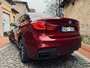 Sarkans BMW X6 2014 Cēsis, ar dzinēja tilpumu 3.00 L un nobraukumu 0 tūkst. km par 22500 €, foto 7 vietnē AUTOMOTO.COM.LV