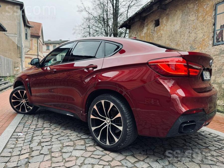 Sarkans BMW X6 2014 Cēsis, ar dzinēja tilpumu 3.00 L un nobraukumu 0 tūkst. km par 22500 €, foto 8 vietnē AUTOMOTO.COM.LV