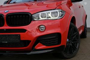 Red BMW X6 2015 in Kretinga, with an engine capacity of 2.98 L and mileage of 128 thousand km for 28999 €, photo 5 on AUTOMOTO.COM.LV