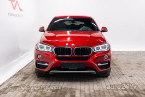 Red BMW X6 2015 in Tartu, with an engine capacity of 3.00 L and mileage of 209 thousand km for 23000 €, photo 4 on AUTOMOTO.COM.LV