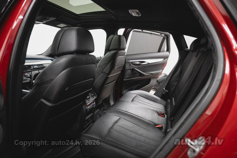 Red BMW X6 2015 in Tartu, with an engine capacity of 3.00 L and mileage of 209 thousand km for 23000 €, photo 9 on AUTOMOTO.COM.LV