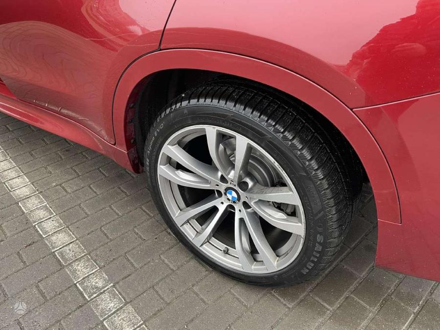 Sarkans BMW X6 2017 Viļņa, ar dzinēja tilpumu 2.99 L un nobraukumu 190 tūkst. km par 22200 €, foto 22 vietnē AUTOMOTO.COM.LV