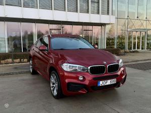 Sarkans BMW X6 2017 Viļņa, ar dzinēja tilpumu 2.99 L un nobraukumu 190 tūkst. km par 23500 €, foto 13 vietnē AUTOMOTO.COM.LV
