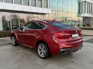 Red BMW X6 2017 in Vilnius, with an engine capacity of 2.99 L and mileage of 191 thousand km for 22900 €, photo 12 on AUTOMOTO.COM.LV