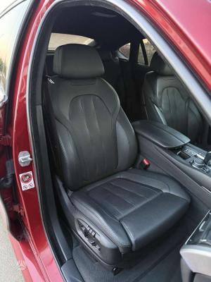 Red BMW X6 2017 in Vilnius, with an engine capacity of 2.99 L and mileage of 191 thousand km for 22900 €, photo 30 on AUTOMOTO.COM.LV