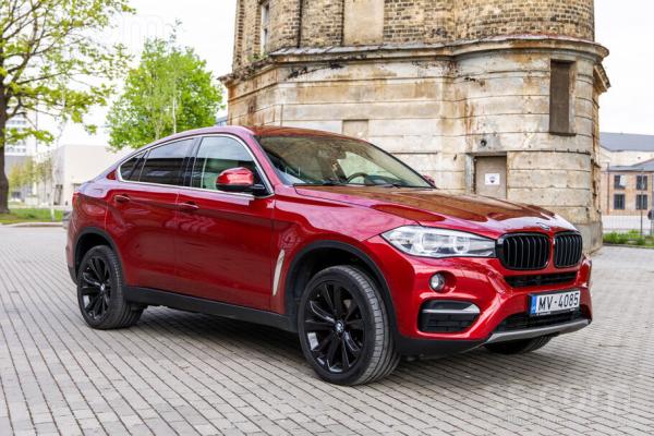 Sarkans BMW X6 2017 Rīga, ar dzinēja tilpumu 3.00 L un nobraukumu 175 tūkst. km par 29000 €, foto 3 vietnē AUTOMOTO.COM.LV