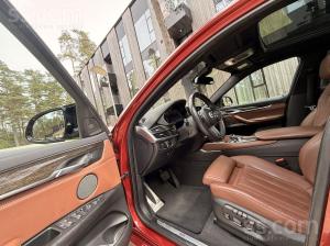 Sarkans BMW X6 2017 Rīga, ar dzinēja tilpumu 3.00 L un nobraukumu 109 tūkst. km par 32500 €, foto 11 vietnē AUTOMOTO.COM.LV