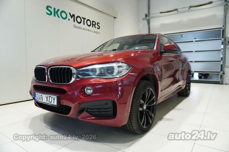 Sarkans BMW X6 2018 Tallina, ar dzinēja tilpumu 3.00 L un nobraukumu 149 tūkst. km par 28500 €, foto 1 vietnē AUTOMOTO.COM.LV