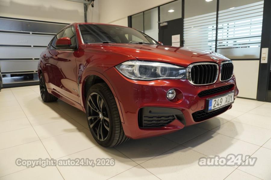 Sarkans BMW X6 2018 Tallina, ar dzinēja tilpumu 3.00 L un nobraukumu 149 tūkst. km par 28500 €, foto 5 vietnē AUTOMOTO.COM.LV