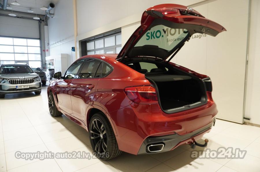Sarkans BMW X6 2018 Tallina, ar dzinēja tilpumu 3.00 L un nobraukumu 149 tūkst. km par 28500 €, foto 7 vietnē AUTOMOTO.COM.LV