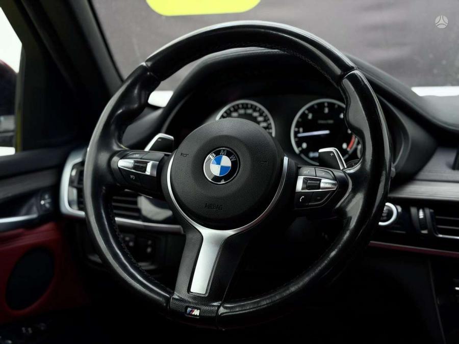 Sarkans BMW X6 2018 Viļņa, ar dzinēja tilpumu 2.99 L un nobraukumu 246 tūkst. km par 20990 €, foto 17 vietnē AUTOMOTO.COM.LV