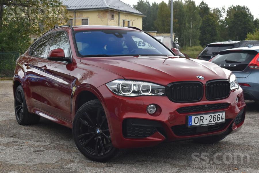 Sarkans BMW X6 2018 Kuldīga, ar dzinēja tilpumu 3.00 L un nobraukumu 0 tūkst. km par 34550 €, foto 5 vietnē AUTOMOTO.COM.LV