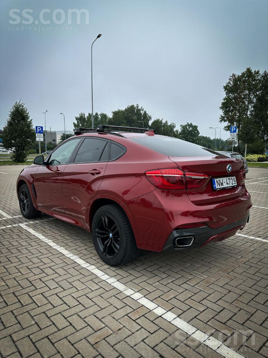 Sarkans BMW X6 2019 Rīga, ar dzinēja tilpumu 3.00 L un nobraukumu 164 tūkst. km par 29900 €, foto 4 vietnē AUTOMOTO.COM.LV
