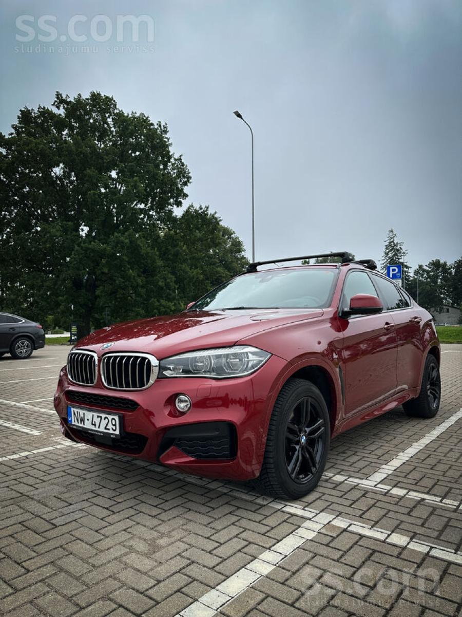 Sarkans BMW X6 2019 Rīga, ar dzinēja tilpumu 3.00 L un nobraukumu 164 tūkst. km par 29900 €, foto 5 vietnē AUTOMOTO.COM.LV