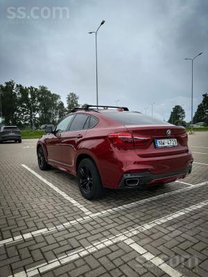 Sarkans BMW X6 2019 Rīga, ar dzinēja tilpumu 3.00 L un nobraukumu 164 tūkst. km par 29900 €, foto 6 vietnē AUTOMOTO.COM.LV