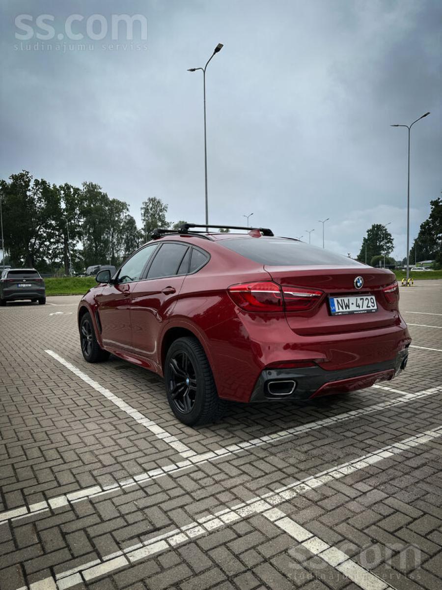 Sarkans BMW X6 2019 Rīga, ar dzinēja tilpumu 3.00 L un nobraukumu 164 tūkst. km par 29900 €, foto 6 vietnē AUTOMOTO.COM.LV