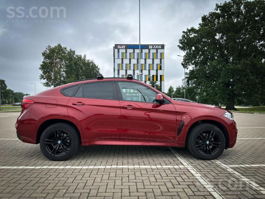 Sarkans BMW X6 2019 Rīga, ar dzinēja tilpumu 3.00 L un nobraukumu 164 tūkst. km par 29900 €, foto 7 vietnē AUTOMOTO.COM.LV