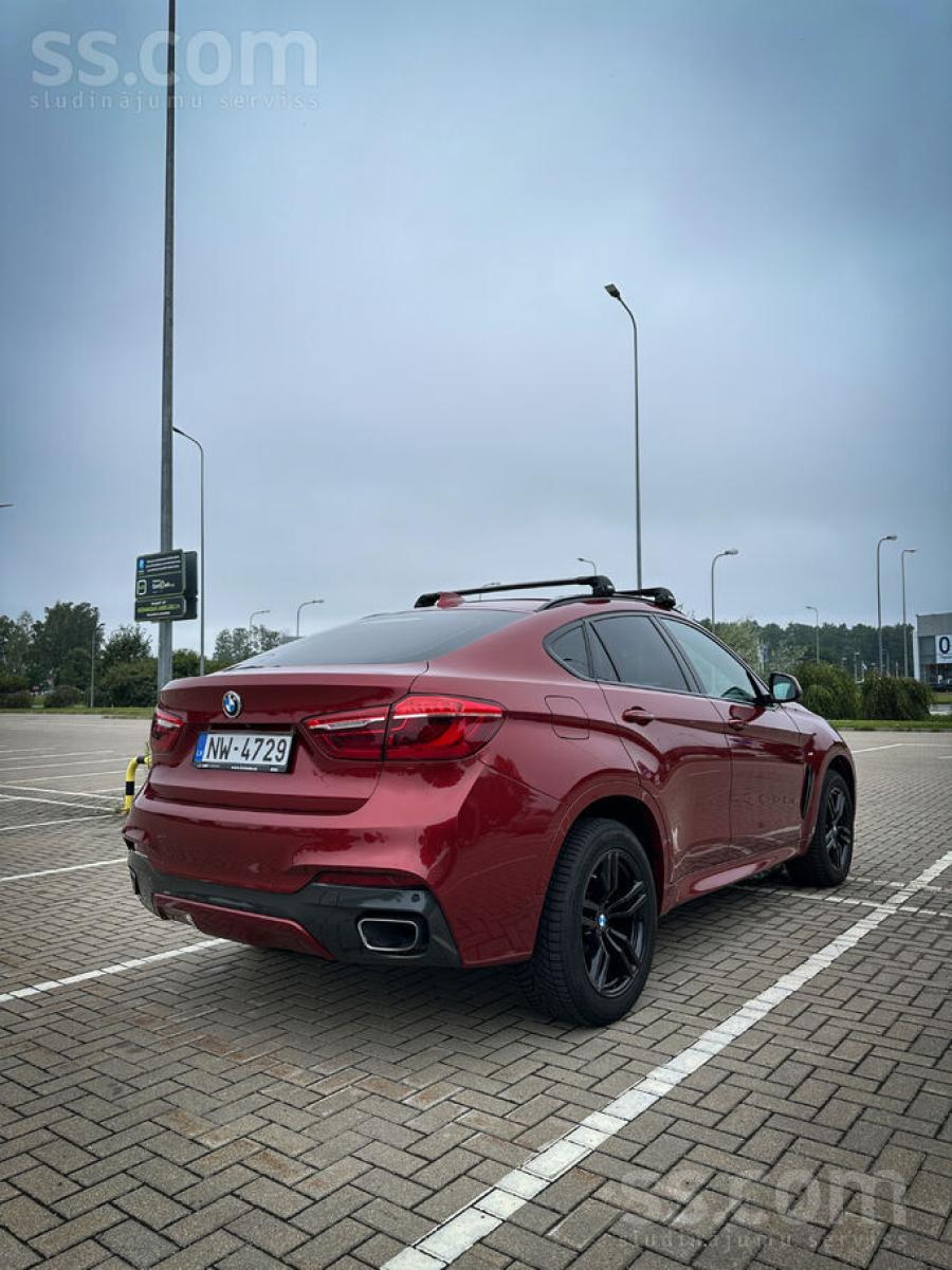 Sarkans BMW X6 2019 Rīga, ar dzinēja tilpumu 3.00 L un nobraukumu 164 tūkst. km par 29900 €, foto 8 vietnē AUTOMOTO.COM.LV